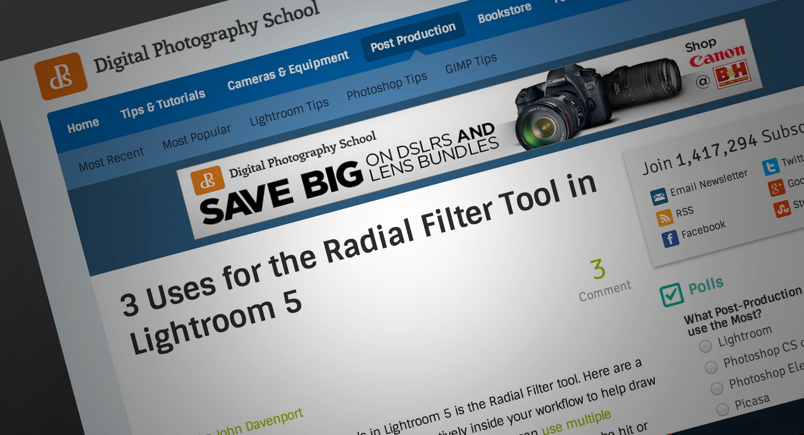 3 Uses For the Radial Filter from DPS - Lightroom Killer Tips