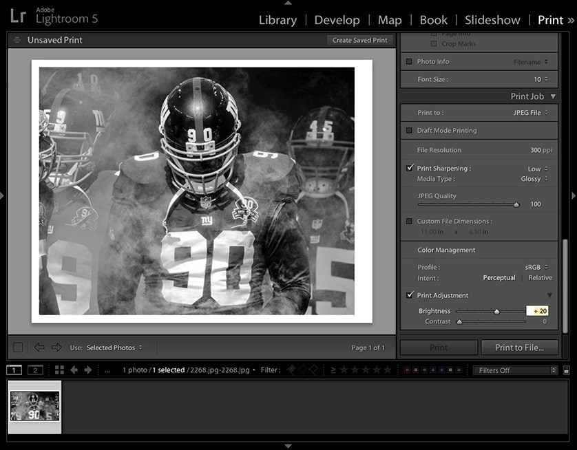 Setting Up A Print Proof to Test The Brightness Slider - Lightroom ...