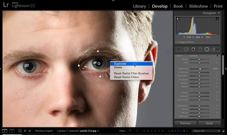 Brightening Eyes in Lightroom (ala Kristina Sherk) - Lightroom Killer Tips