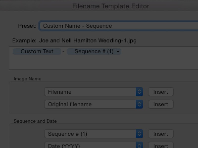 Creating Your Own Custom File Naming Templates - Lightroom Killer Tips
