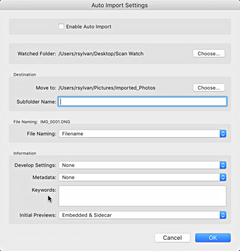 Save Time With Auto Import - Lightroom Killer Tips