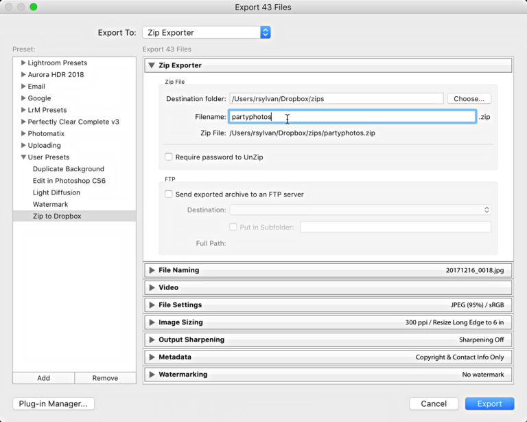 Extending the Power of Lr Classic Export - Lightroom Killer Tips