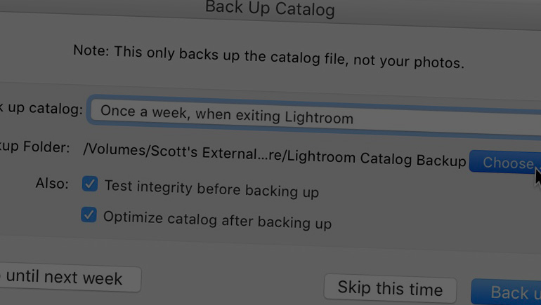 Are You Backing Up Your Lightroom Catalog To The Right Place ...