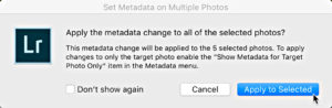 Making Bulk Metadata Updates in Lightroom Classic - Lightroom Killer Tips