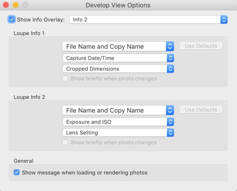 Lightroom Classic Beginner's Tip: Getting Rid of the Text Overlay ...