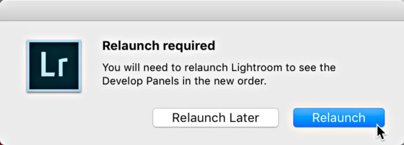 Customize Develop Panel - Lightroom Killer Tips