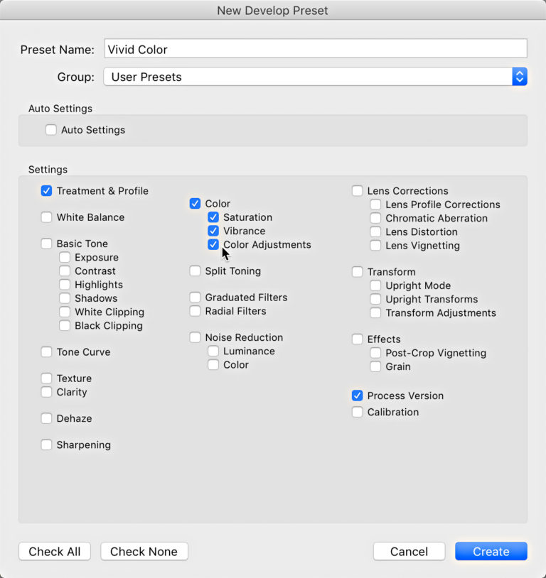 Managing Develop Presets in Lightroom Classic - Lightroom Killer Tips