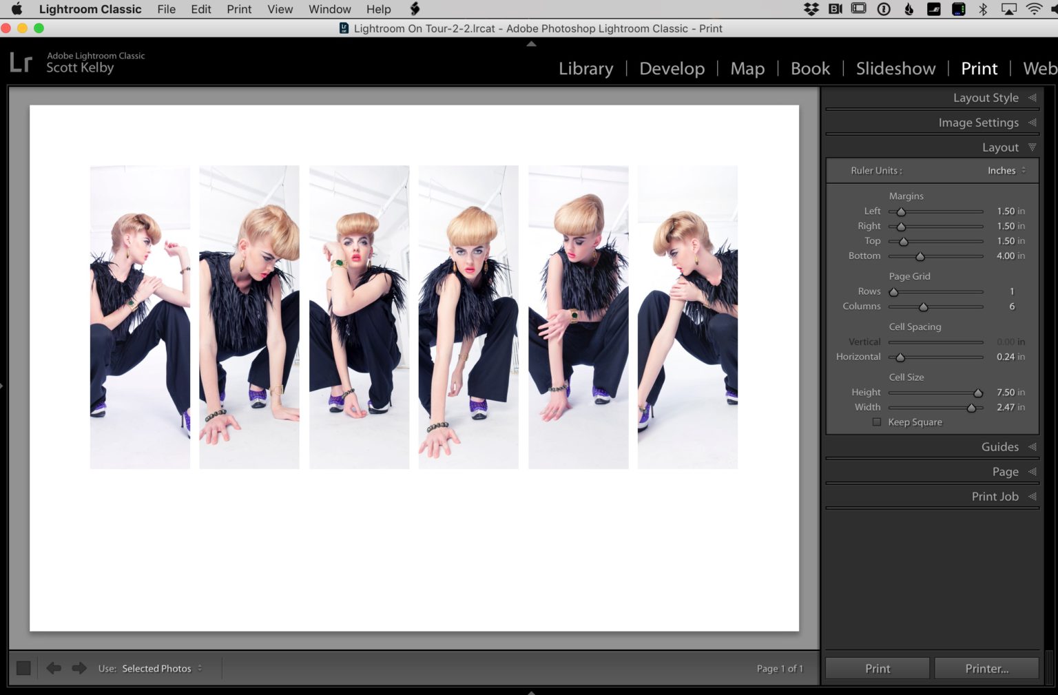 Cool 6-up Lightroom Layout - Lightroom Killer Tips