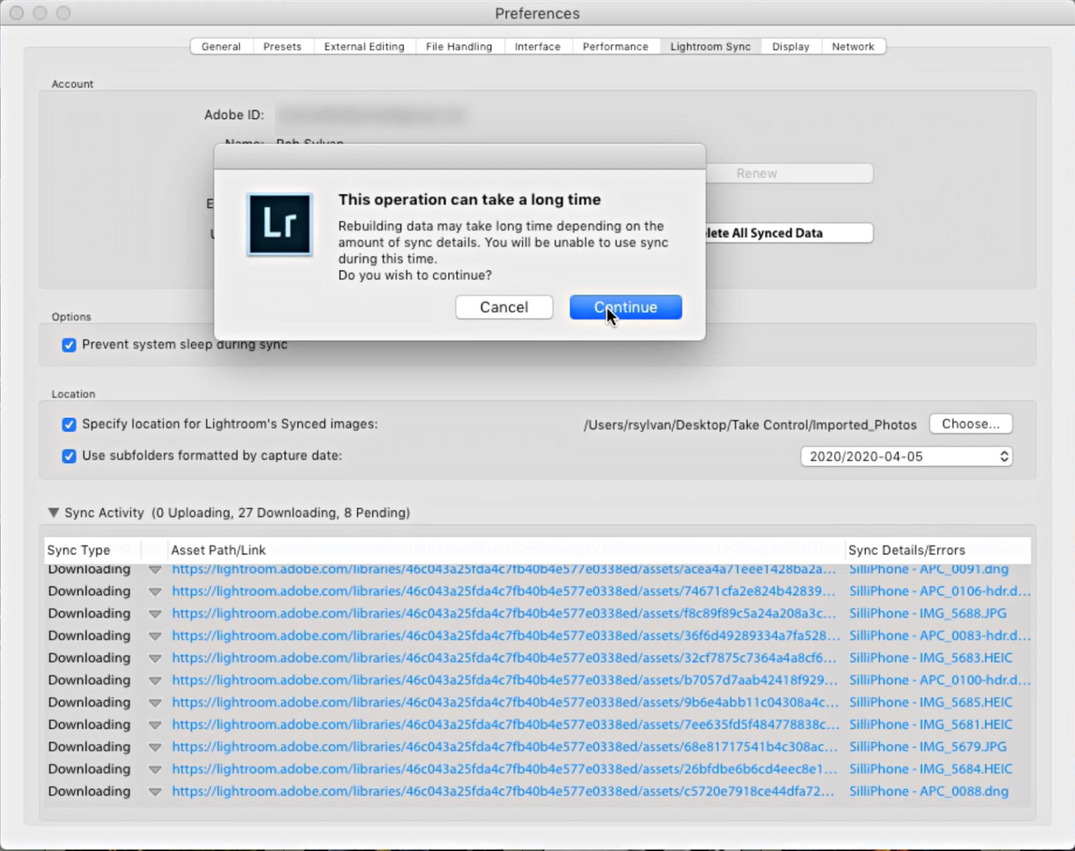 Sync Stuck? - Lightroom Killer Tips