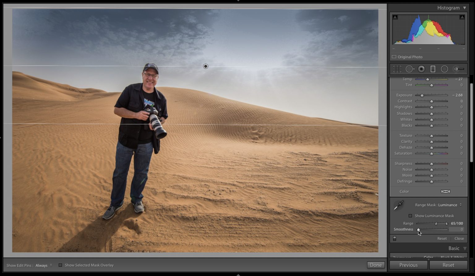 How To Use Lightroom's Awesome Range Mask - Lightroom Killer Tips