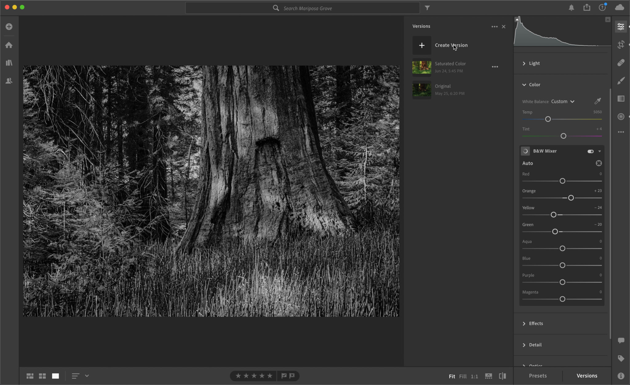 Using Versions in Lightroom Cloud - Lightroom Killer Tips