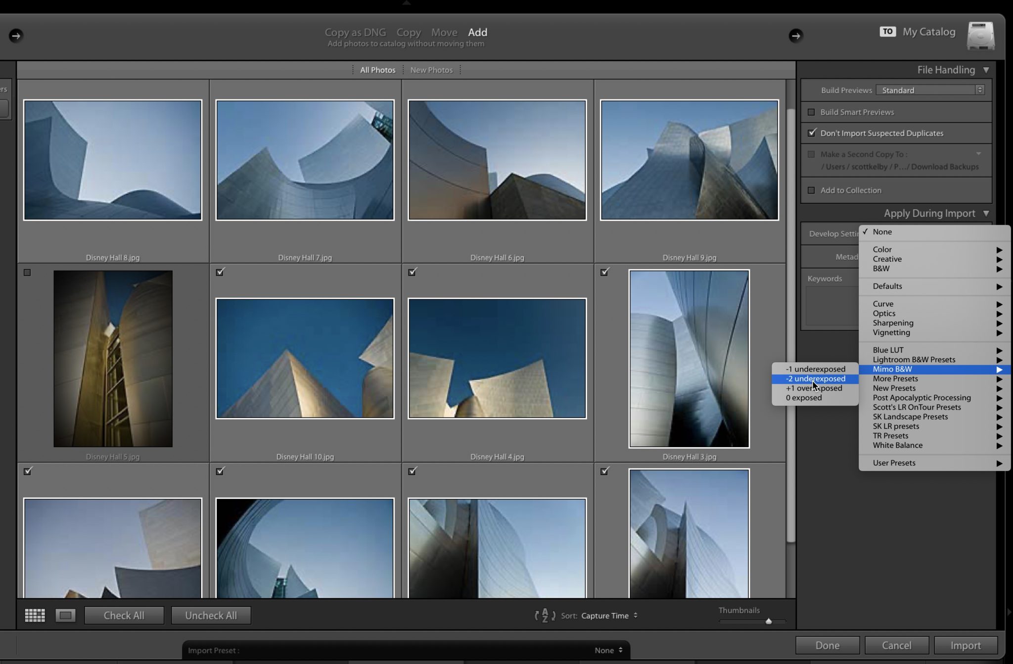 How to Apply a Develop Preset Automatically When You Import Your Images - Lightroom Killer Tips