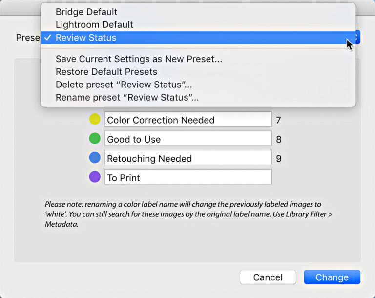 Making the Most of Color Labels in Lightroom Classic: Part 1 ...