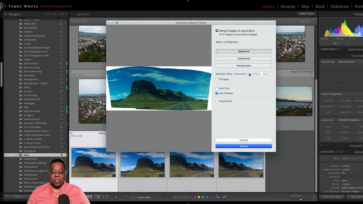 How to Create HDRs, Panos, and 360° Images in Lightroom - Lightroom Killer Tips