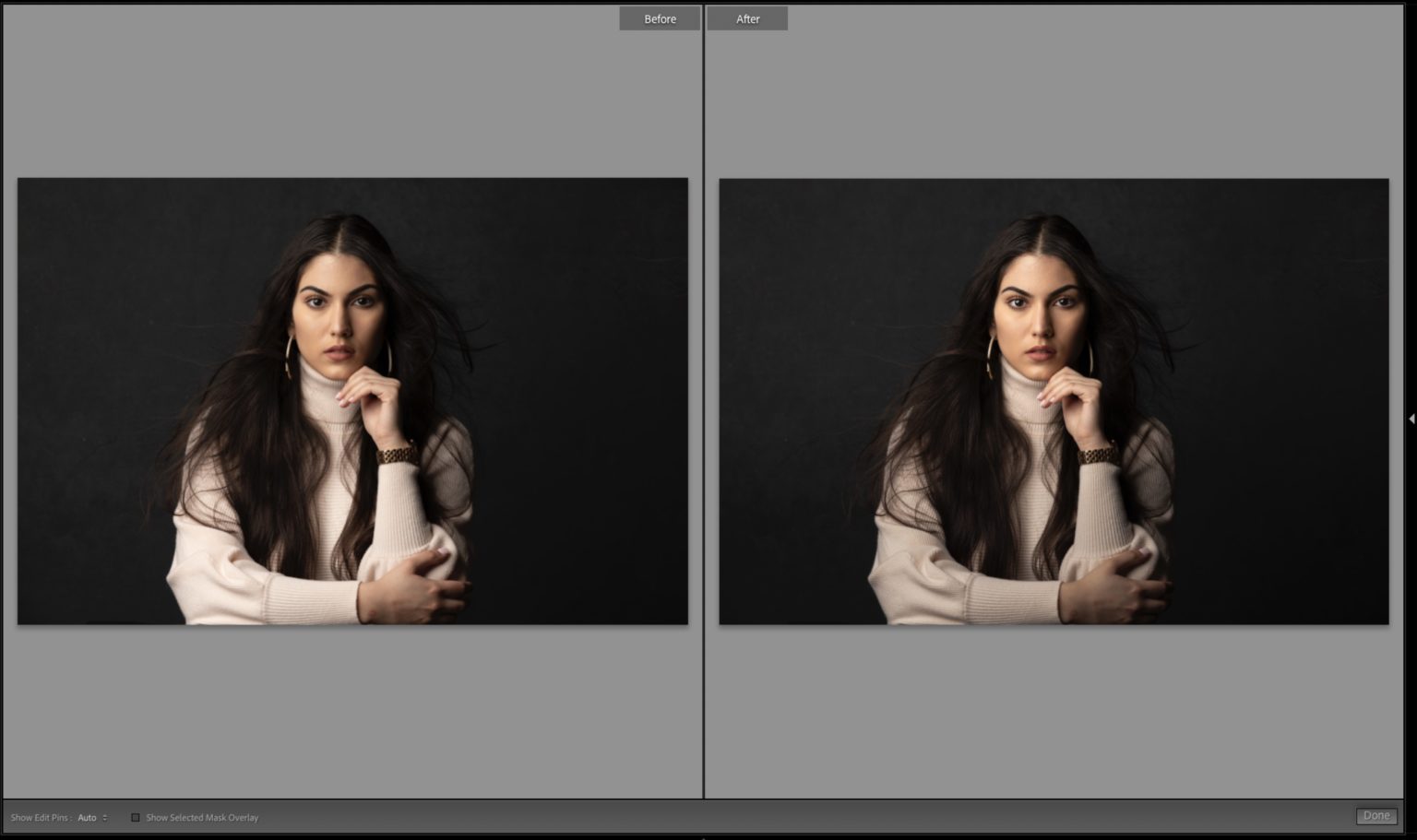 Quick Portrait Lighting Fix - Lightroom Killer Tips