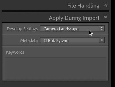 Using Camera Settings as Raw Default - Lightroom Killer Tips