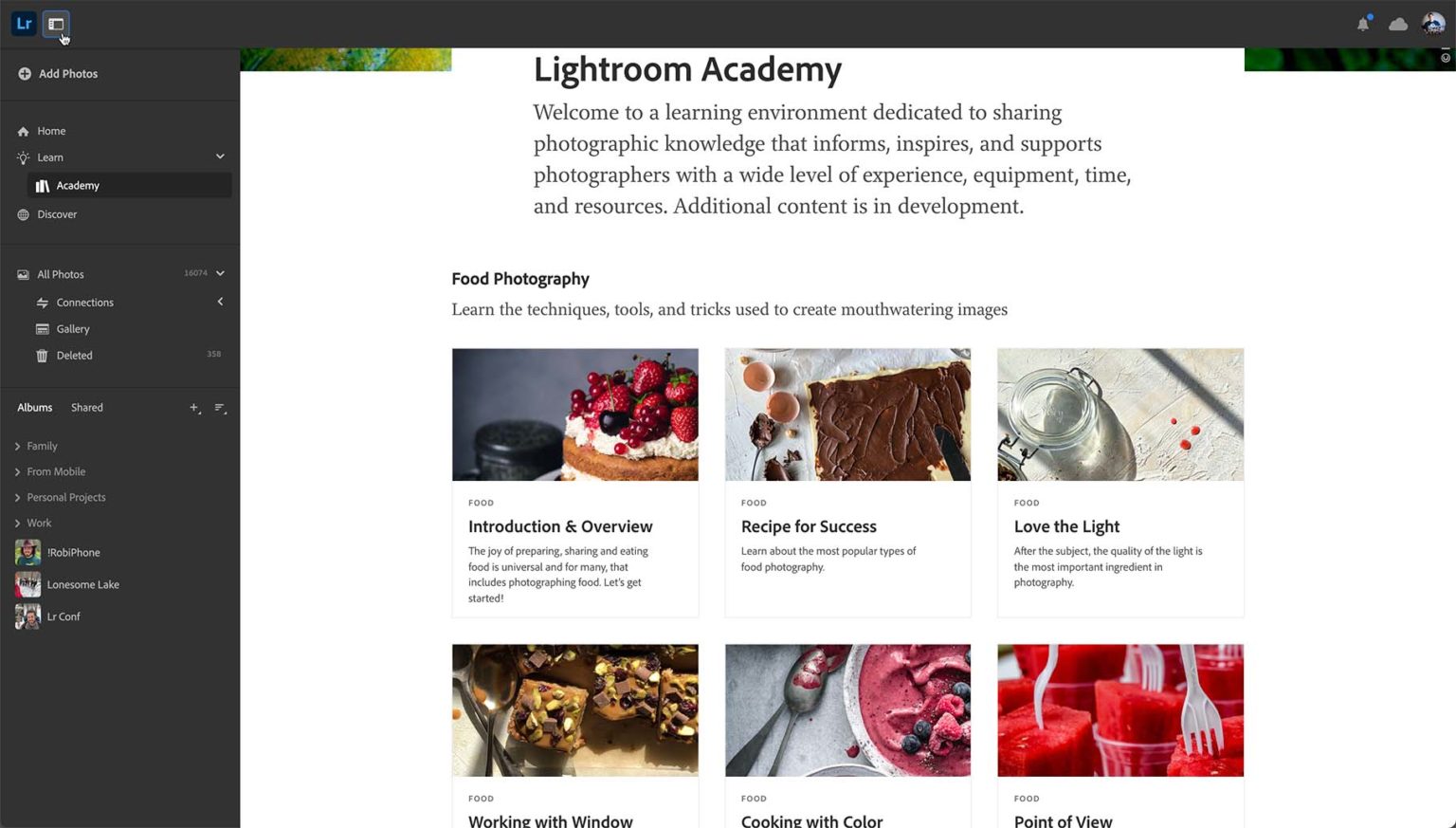 Check out the Lightroom Academy - Lightroom Killer Tips