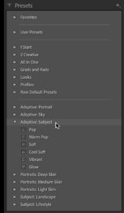 Adaptive Presets in Lightroom Classic: Part 1 - Lightroom Killer Tips