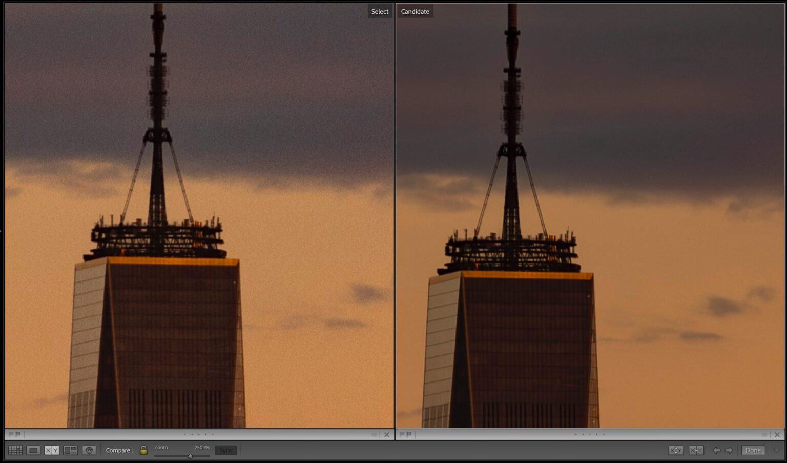First Look at Lightroom's New Built-in AI-Powered Noise Reduction ...
