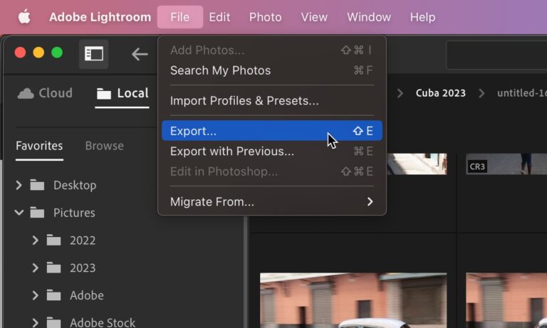 What Does The New "Local" Storage Feature in Lightroom 'Cloud' Actually ...