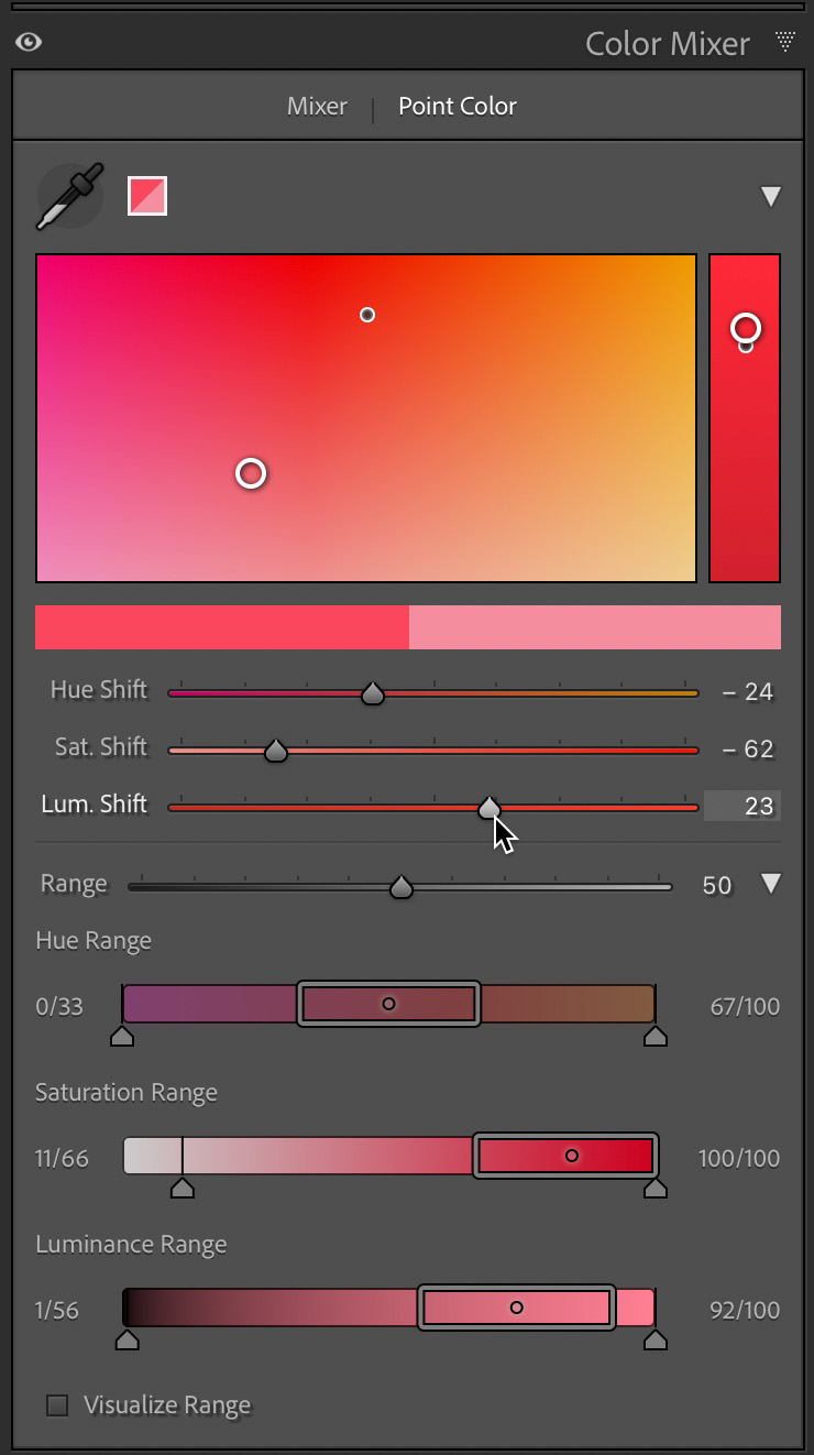 Get to Know Point Color in Lightroom Classic - Lightroom Killer Tips