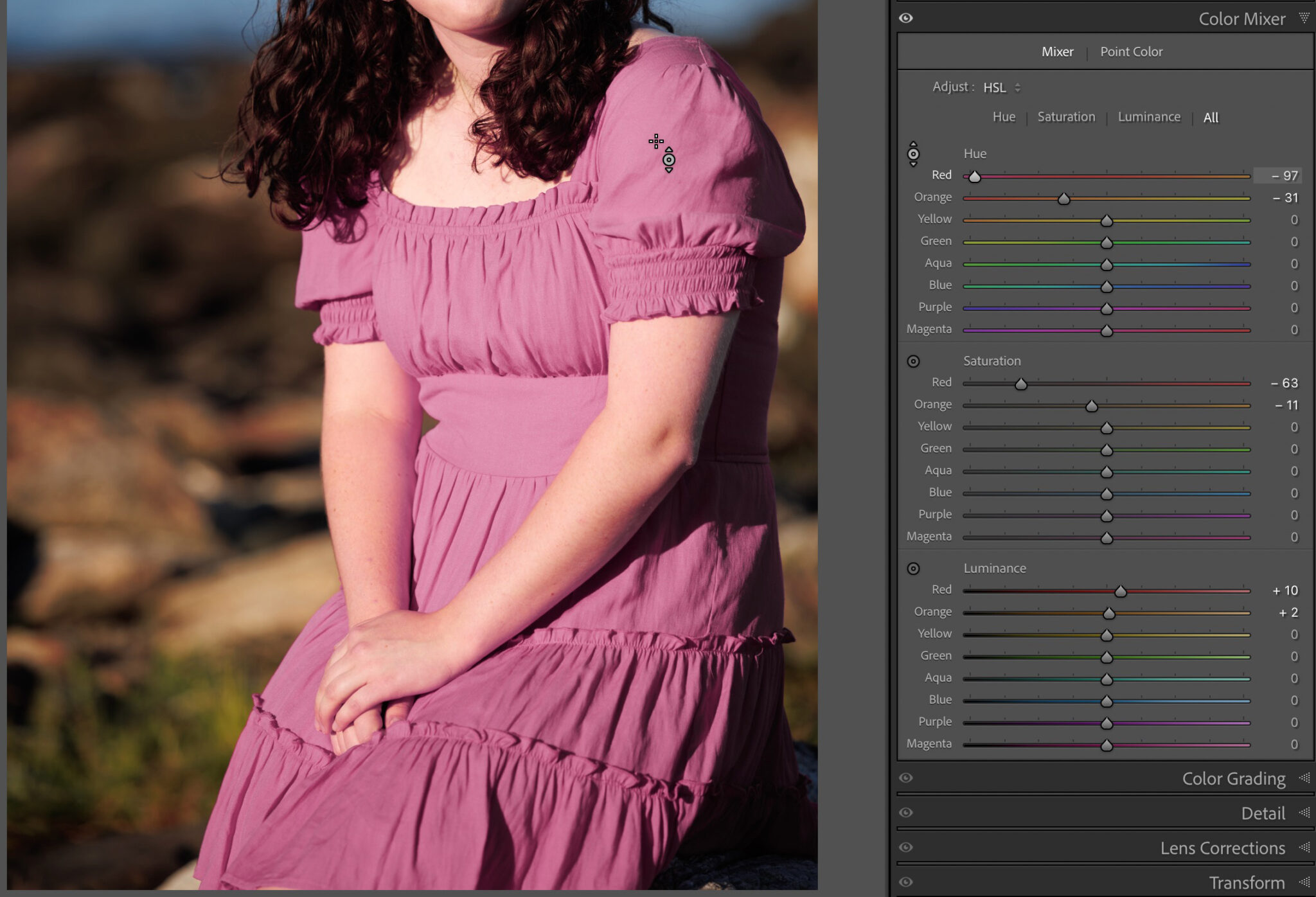 Get to Know Point Color in Lightroom Classic - Lightroom Killer Tips