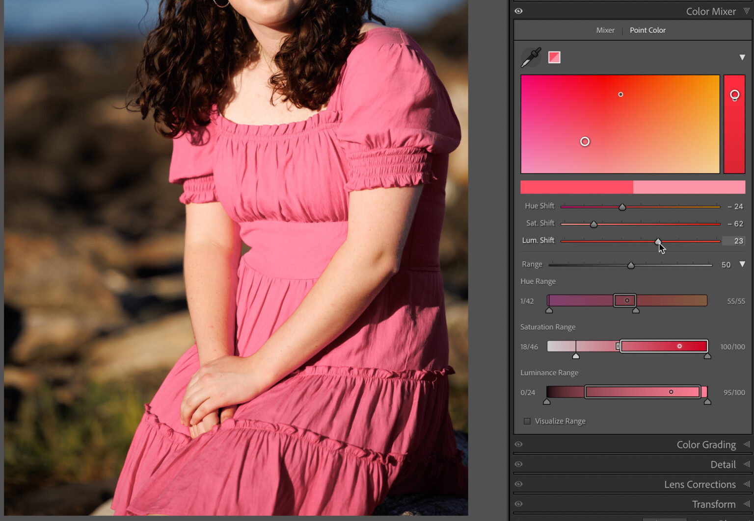 Get to Know Point Color in Lightroom Classic - Lightroom Killer Tips