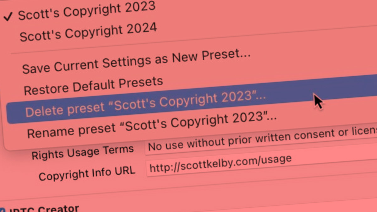 It’s Time To Update Your Copyright Info Inside Lightroom For 2024 ...