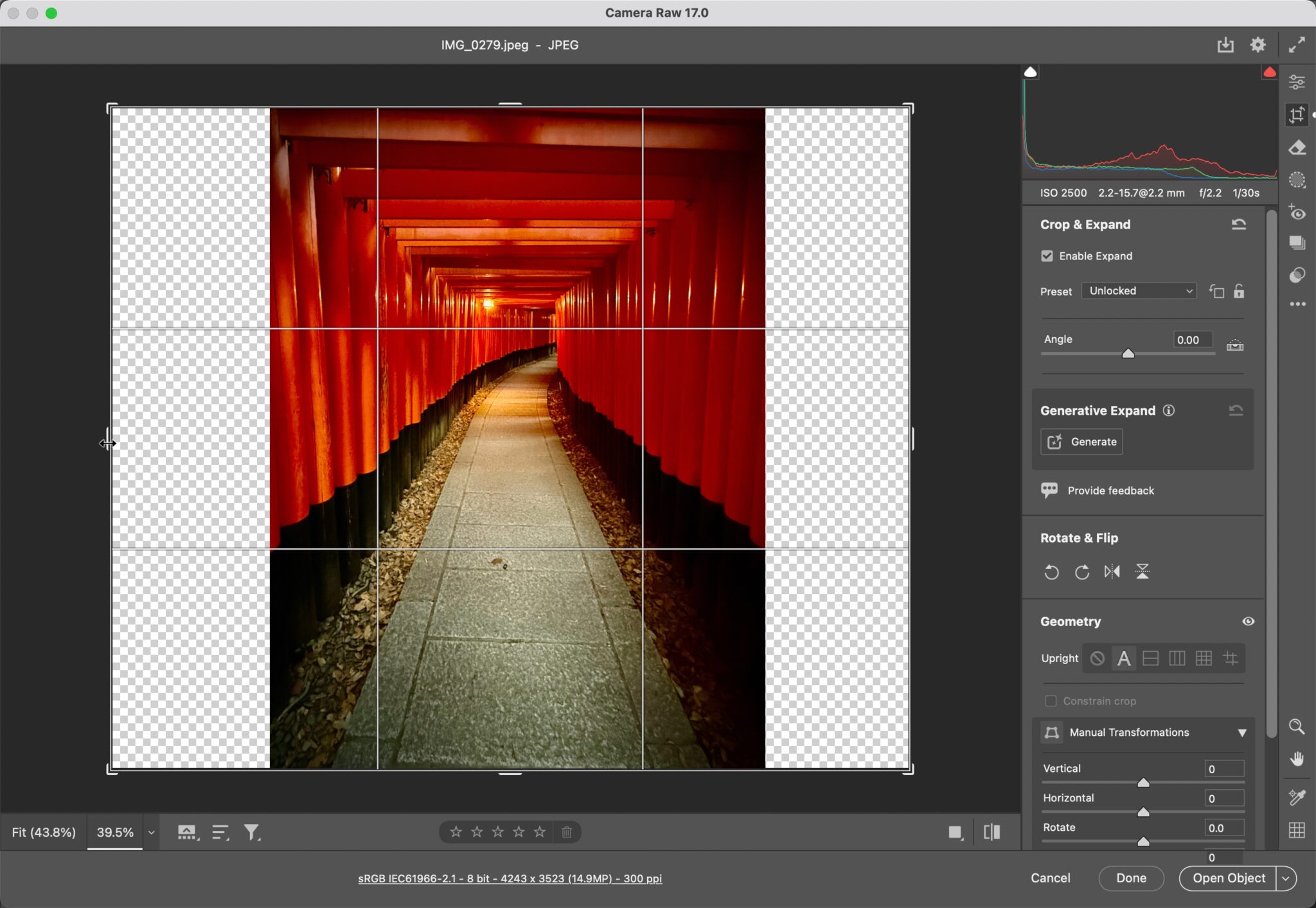 How to Add "Generative Expand" to Camera Raw - Lightroom Killer Tips