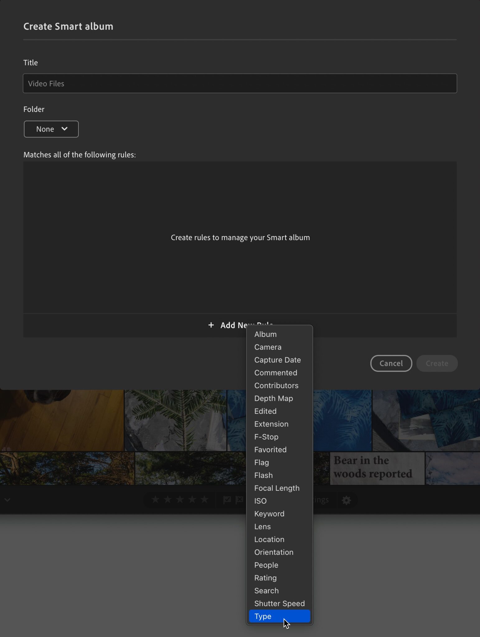 Creating Smart Albums in Lightroom - Lightroom Killer Tips
